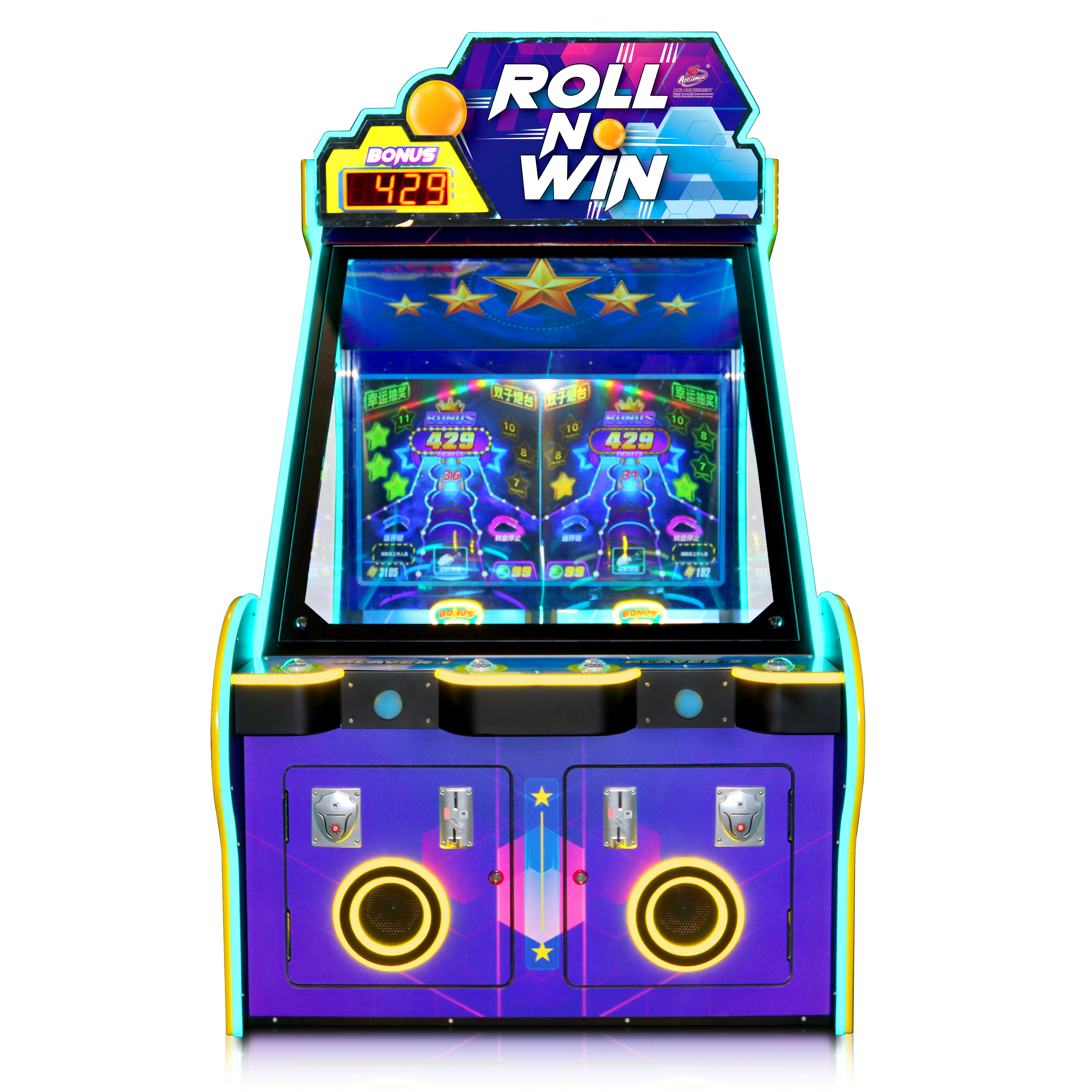 Roll N Win | New & Hot Game Machines | ACE Amusement